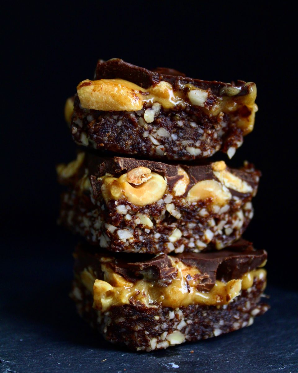 Snickers-snitter - V FOR VEGETARISK