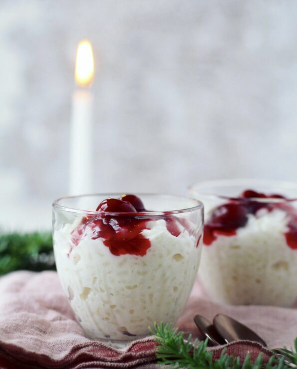 Ris a la yoghurt ~ sundere ris a l'amande - V FOR VEGETARISK