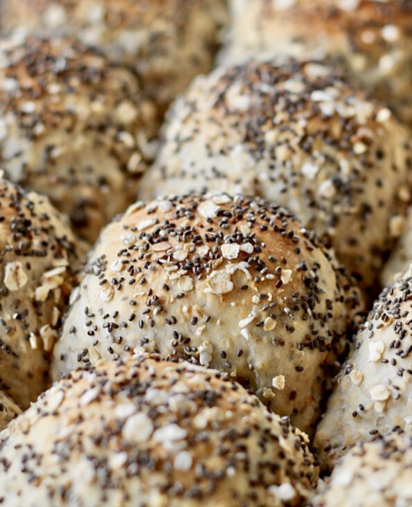 Havre-chiaboller i fad - V FOR VEGETARISK